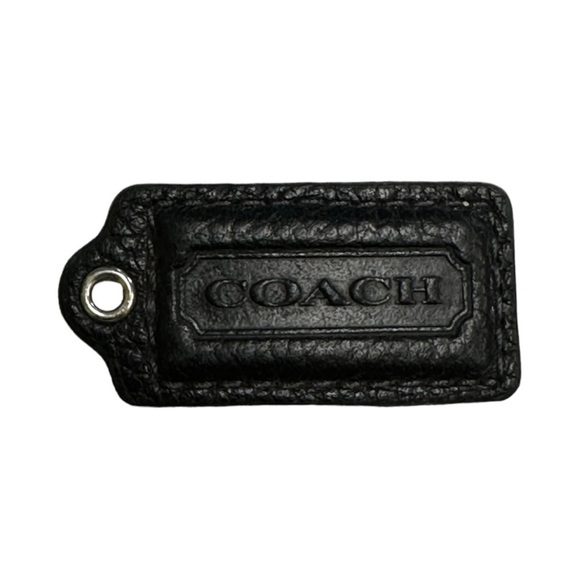Coach | Accessories | Coach Leather Key Fob Tag | Poshmark